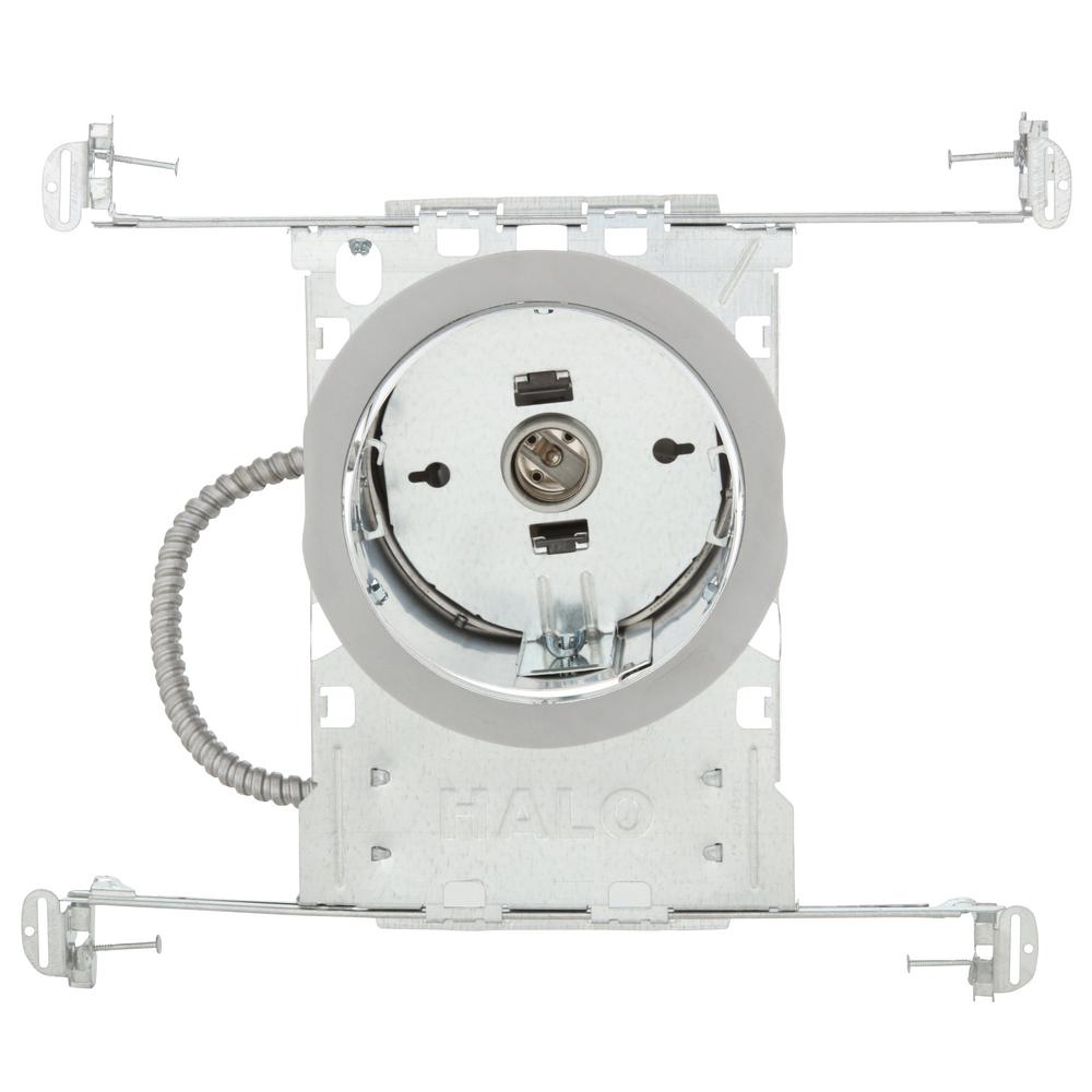 HALO H25 5 in. Aluminum Recessed Lighting Housing for New Construction ...