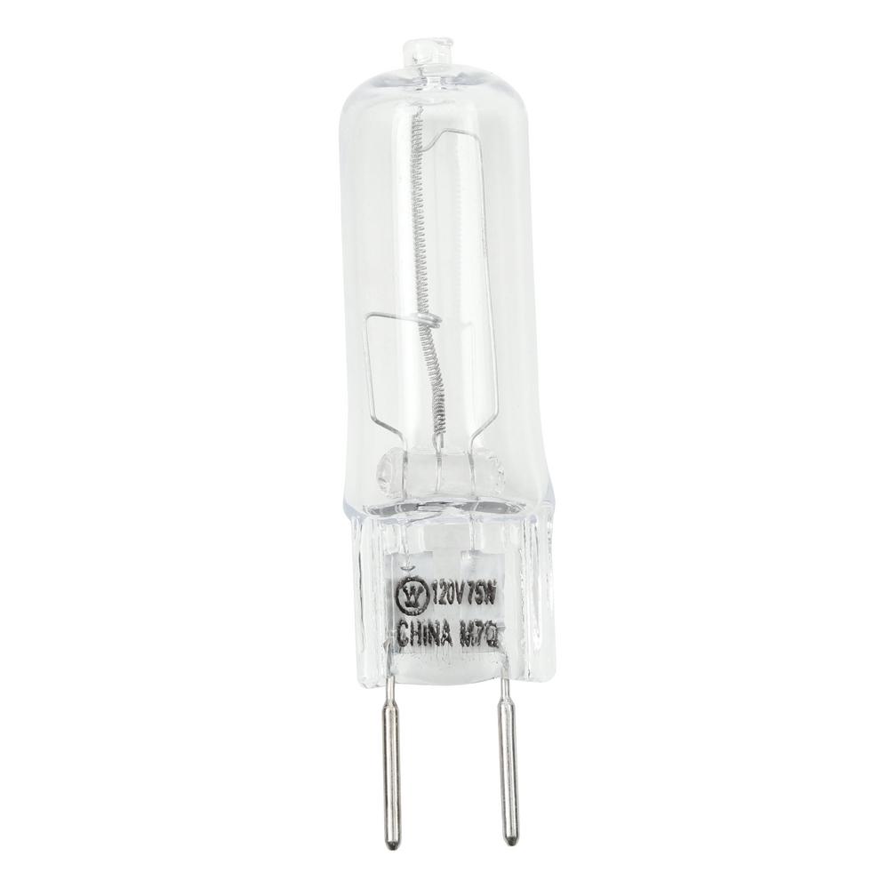 Westinghouse 75-Watt Halogen T4 JCD Single-Ended Clear GY8.6 Base Light ...