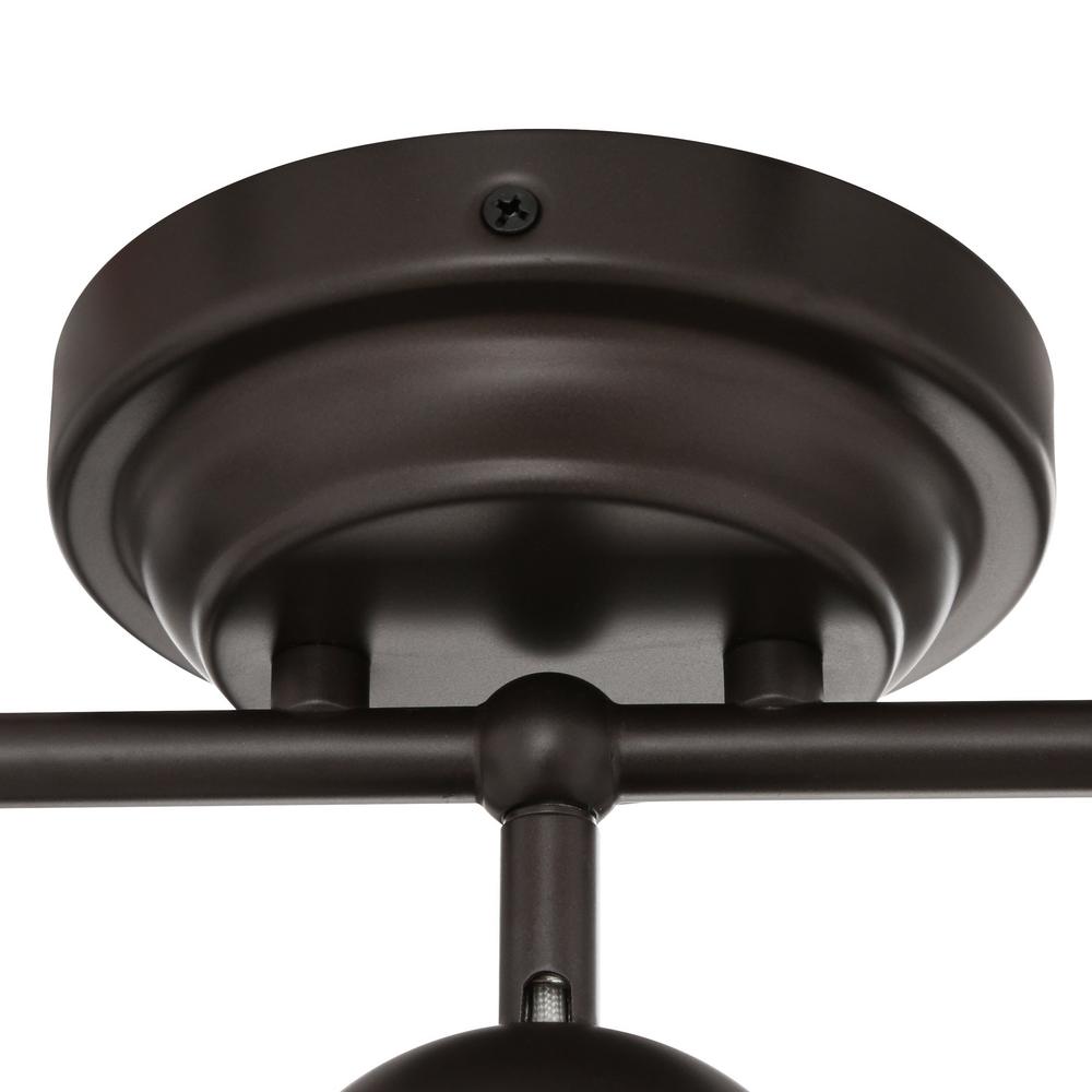 Aspects Madison 3-Light Oil-Rubbed Bronze Dimmable Fixed Track Lighting ...