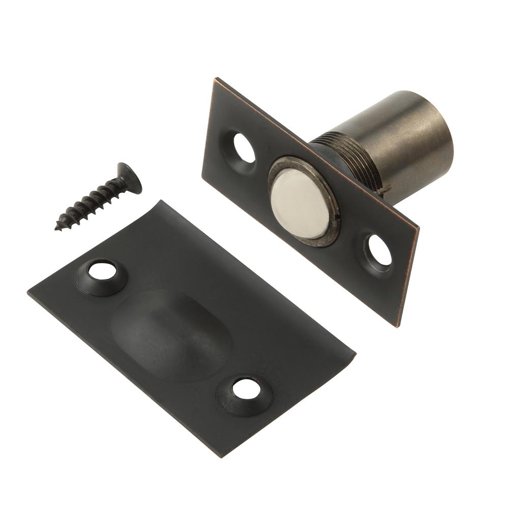 Baldwin Adjustable Ball Catch in Venetian Bronze-0426.112 - The Home Depot