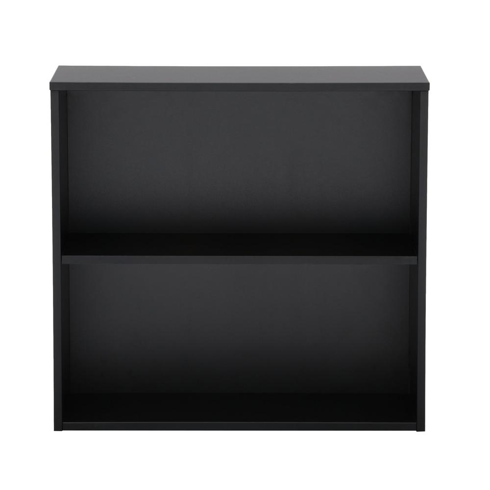 Office Star Products Prado Black Open Bookcase PRD3230-BLK - The Home Depot