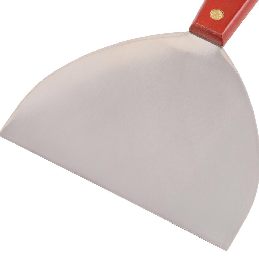 Warner 6 in. Flex Broad Knife with Rosewood Handle 2809 - The Home Depot