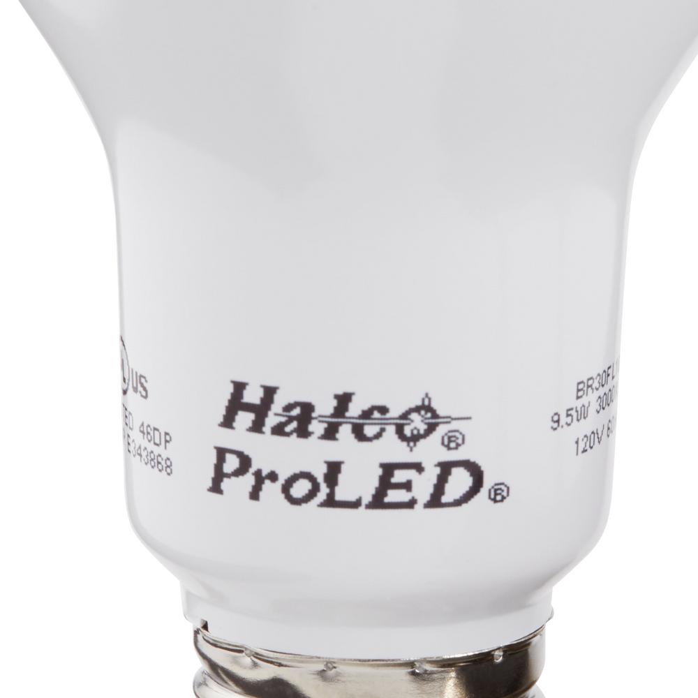HALCO LIGHTING TECHNOLOGIES 65-Watt Equivalent 10-Watt BR30 Dimmable ...