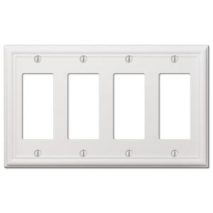 4-Gang - Rocker Light Switch Plates - Light Switch Plates - The Home Depot
