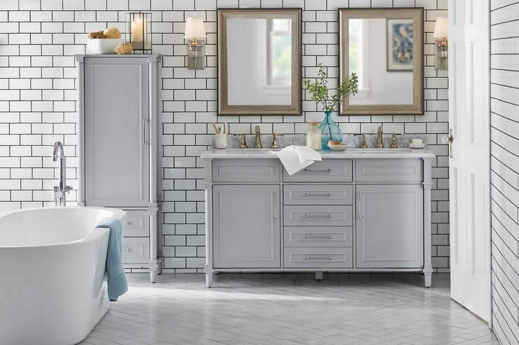 Coastal Retreat Bathroom – Bathroom – The Home Depot