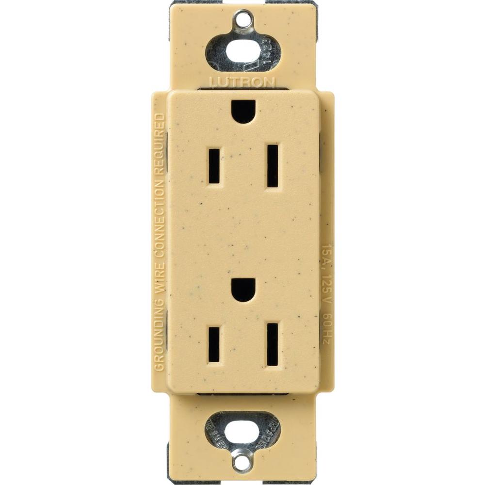 Lutron Satin Colors 15 Amp Tamper-Resistant Duplex Receptacle ...