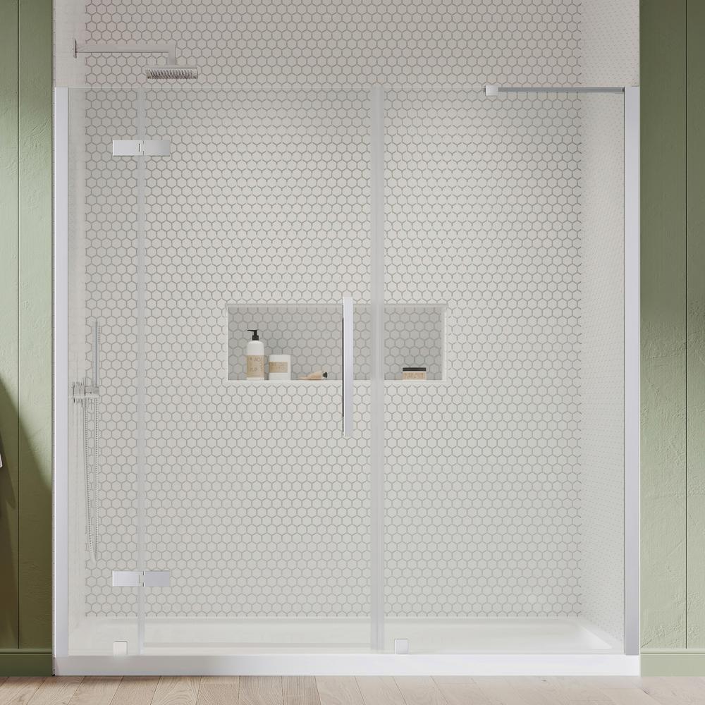 Ove Decors Tampa 72 In L X 32 In W X 72 In H Alcove Shower Kit With
