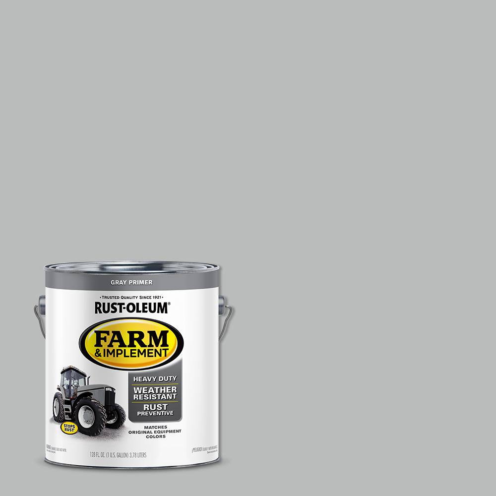 Rust-Oleum 1 gal. Farm & Implement Gray Primer (2-Pack)-280169 - The ...