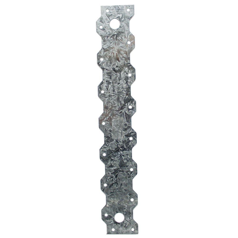 Simpson Strong-Tie ST 12-13/16 in. 20-Gauge Galvanized Strap Tie-ST2122 ...