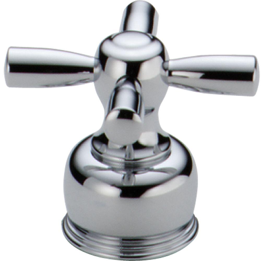 Delta Cross Handle for Basin and Bidet Faucets in Chrome-H36 - The Home ...