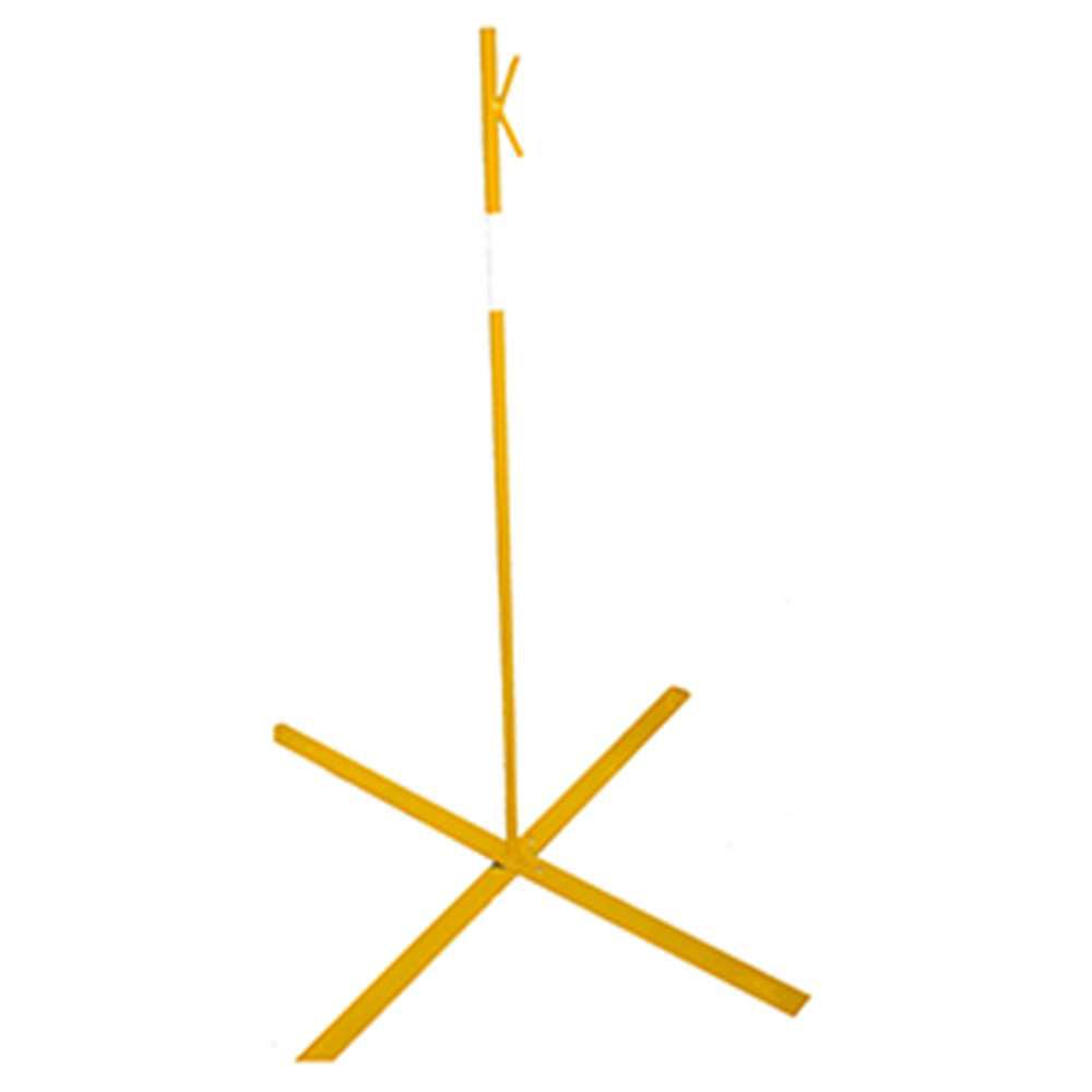 Roof Zone Folding Warning Line with 4 Stanchions-65002 - The Home Depot