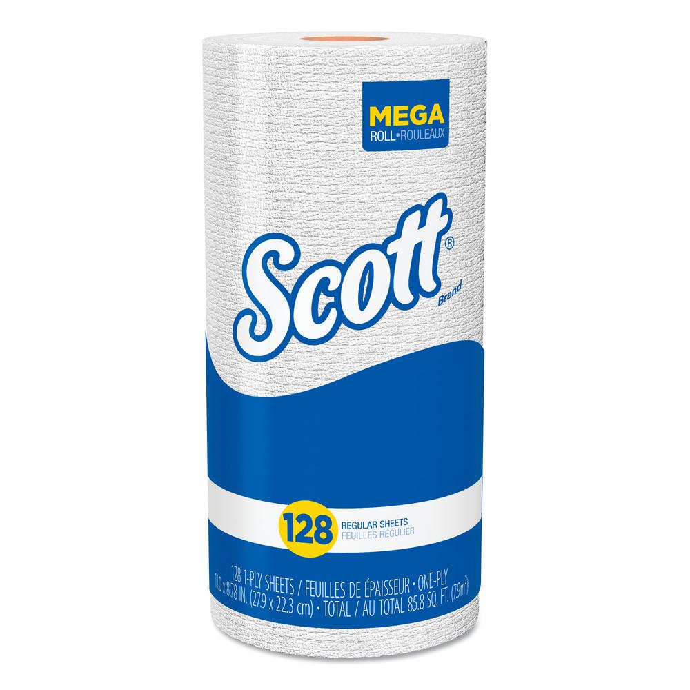 Scott Kitchen Roll Towels 11 x 8.75 (128 Sheets per Roll, 20 Rolls per ...