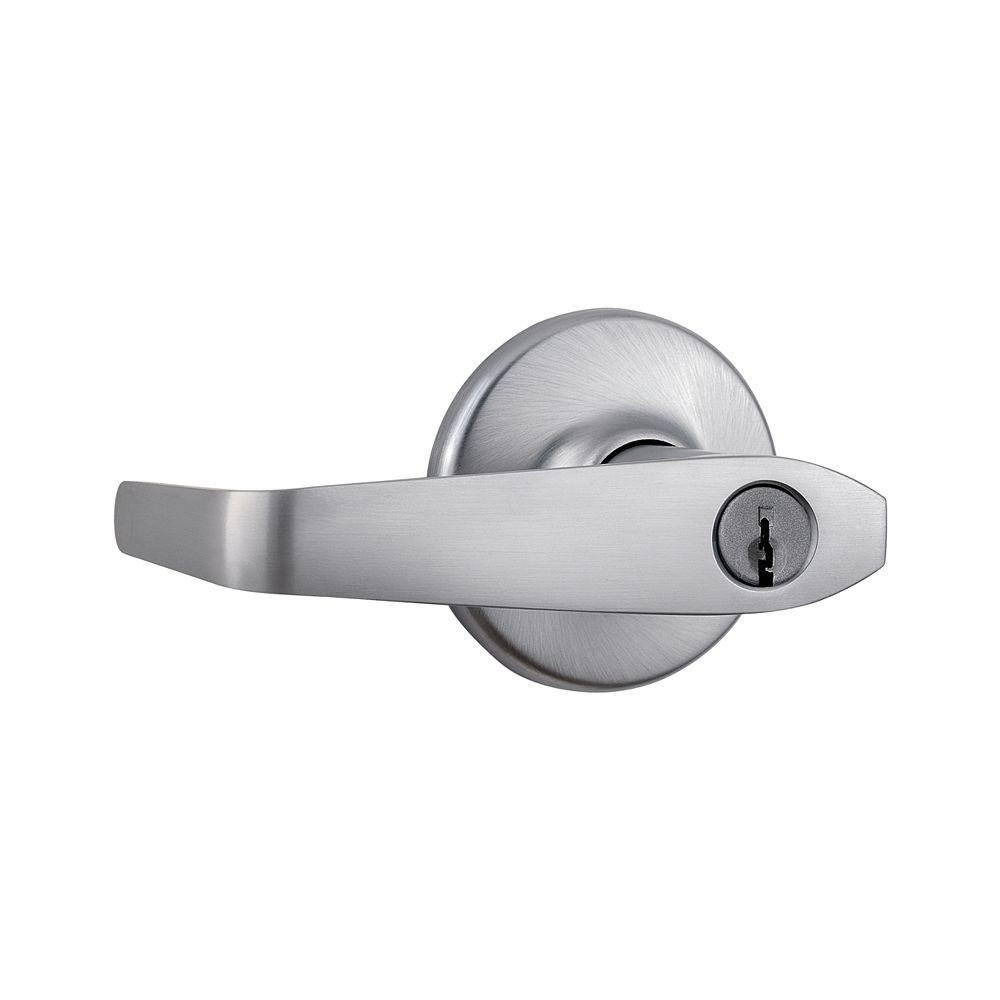 Kwikset Kingston Satin Chrome Entry Lever-740KNL 26D RCAL RCS - The ...