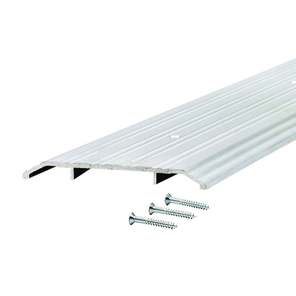 M-D Building Products Fluted Saddle 5 in. x 96 in. Aluminum Commercial ...