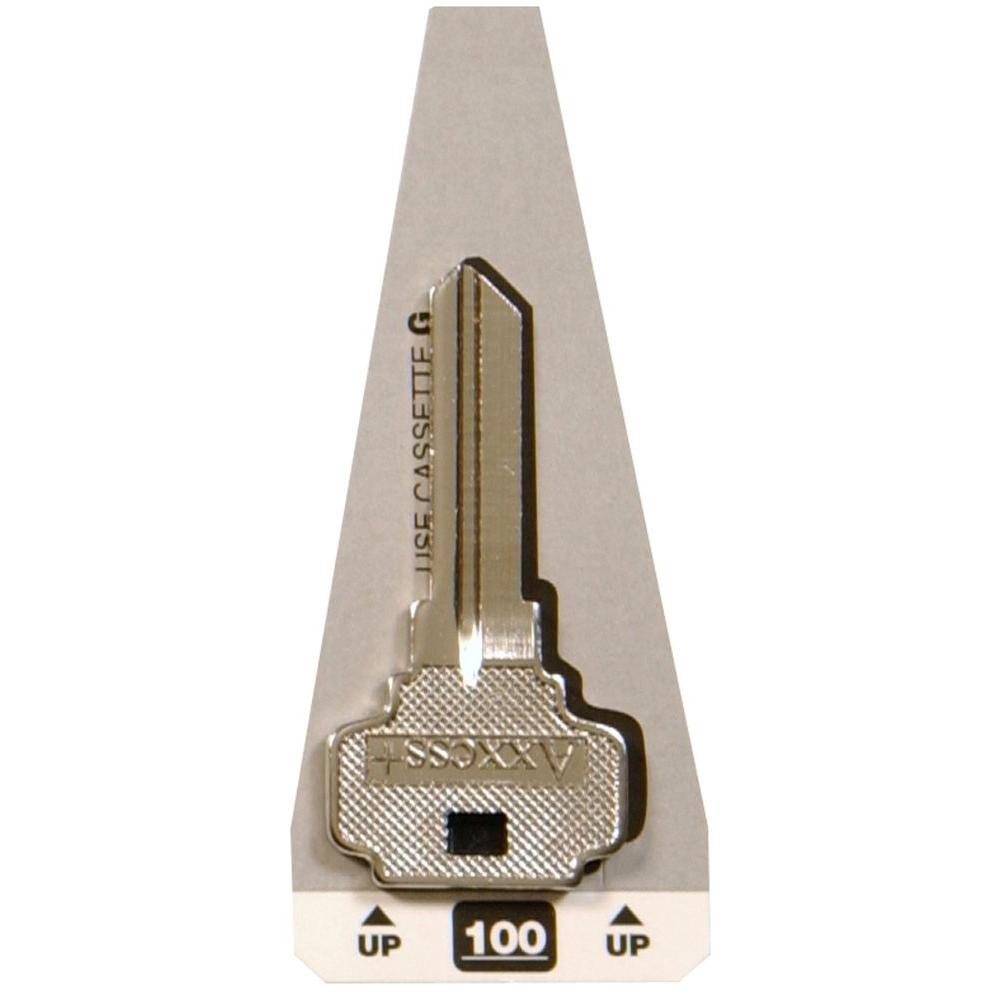 Axxess+ #100 Axxess+ Key Blank-88086 - The Home Depot