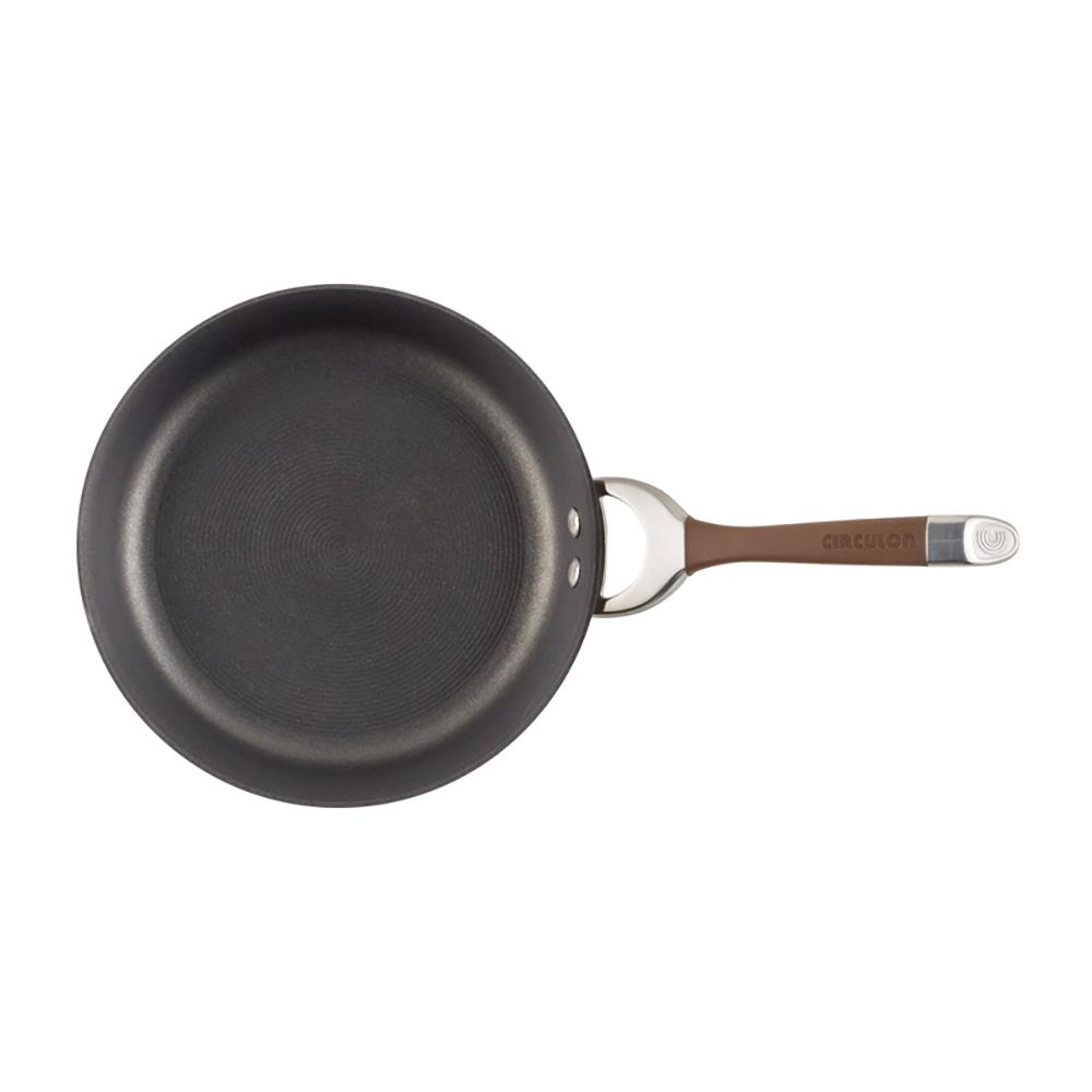 Circulon Symmetry 9 Piece Chocolate Hard Anodized Nonstick Cookware Set