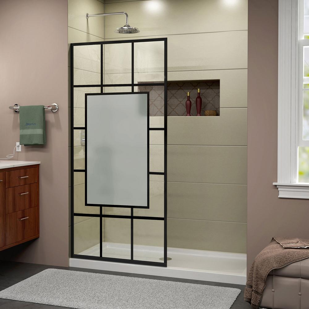 Fixed - Shower Doors - Showers - The Home Depot