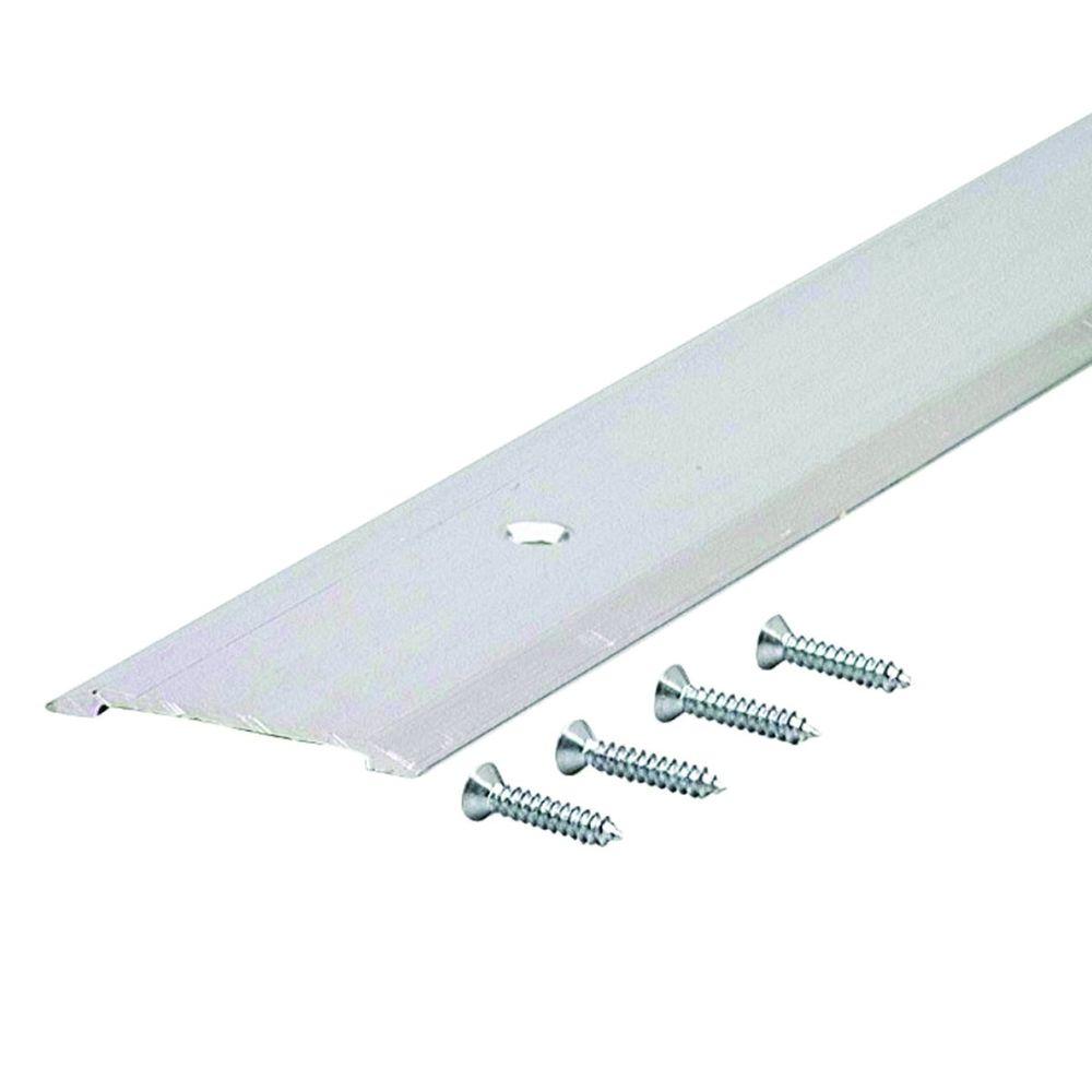 M-D Building Products Flat Top 1-3/4 in. x 48 in. Aluminum Saddle ...