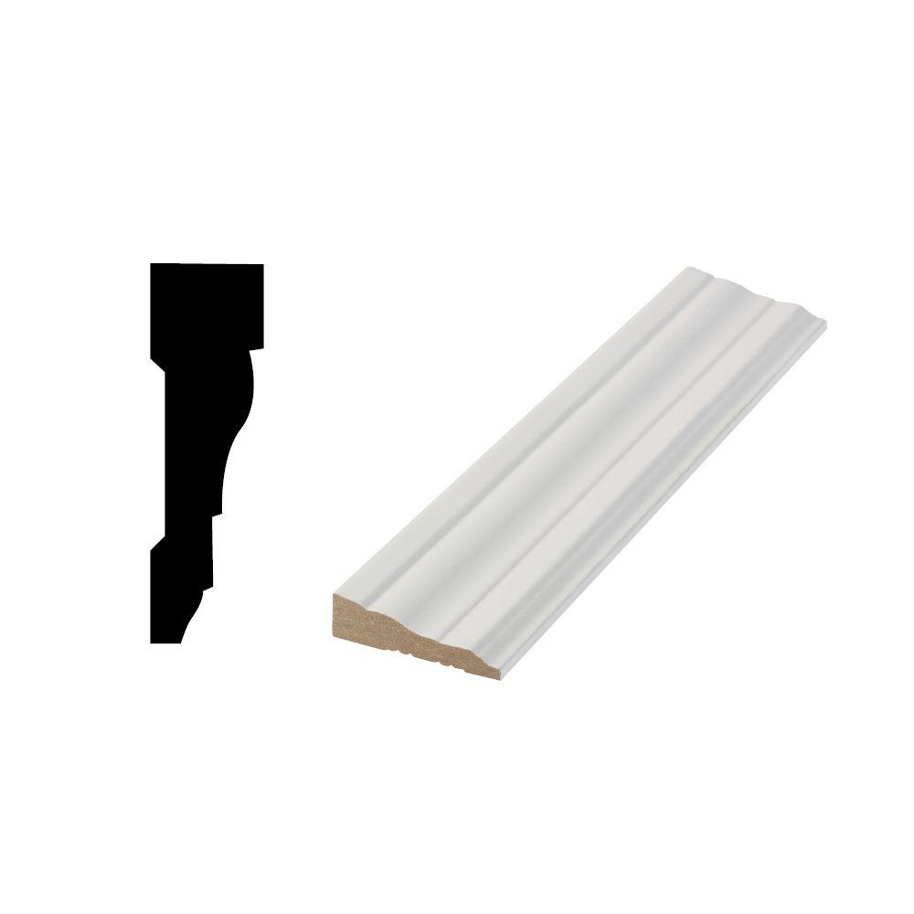Woodgrain Millwork WM 366 19/32 in. x 2-1/4 in. x 84 in. Primed MDF ...