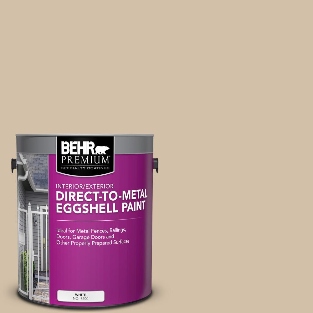 BEHR PREMIUM 1 gal. #PPU7-08 Baja Eggshell Direct to Metal Interior ...