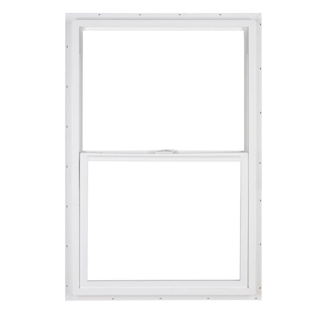 SIMONTON 36 in. x 60 in. DaylightMax Single Hung Vinyl Window - White ...