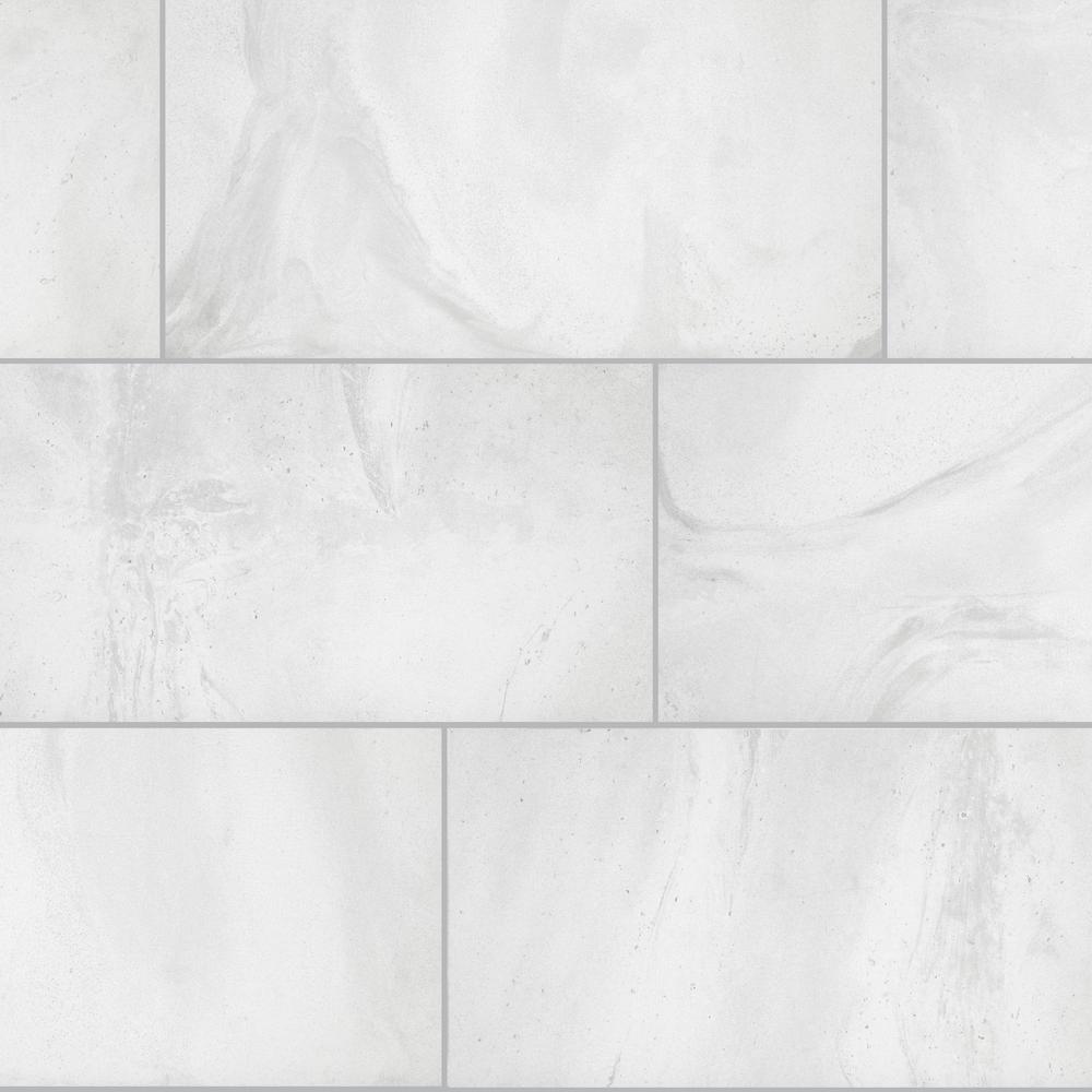 Florida Tile Home Collection Michelangelo Calacatta Rectified 12 in. x ...