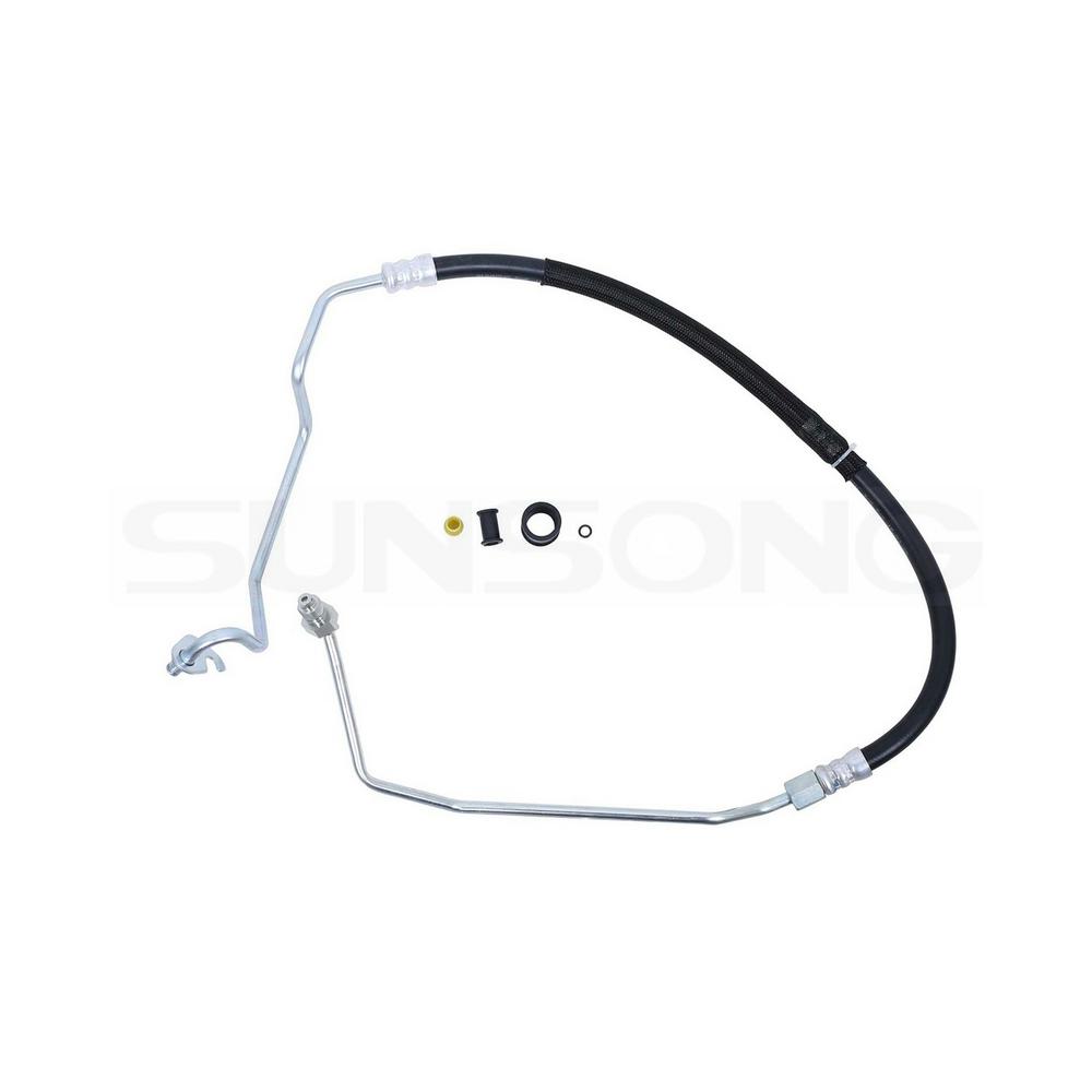 Sunsong Power Steering Pressure Line Hose Assembly - To Gear-3402753 ...