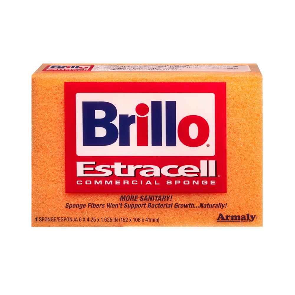 Brillo Estracell Sponge Cloth (6-Count Case of 6)-21018 - The Home Depot