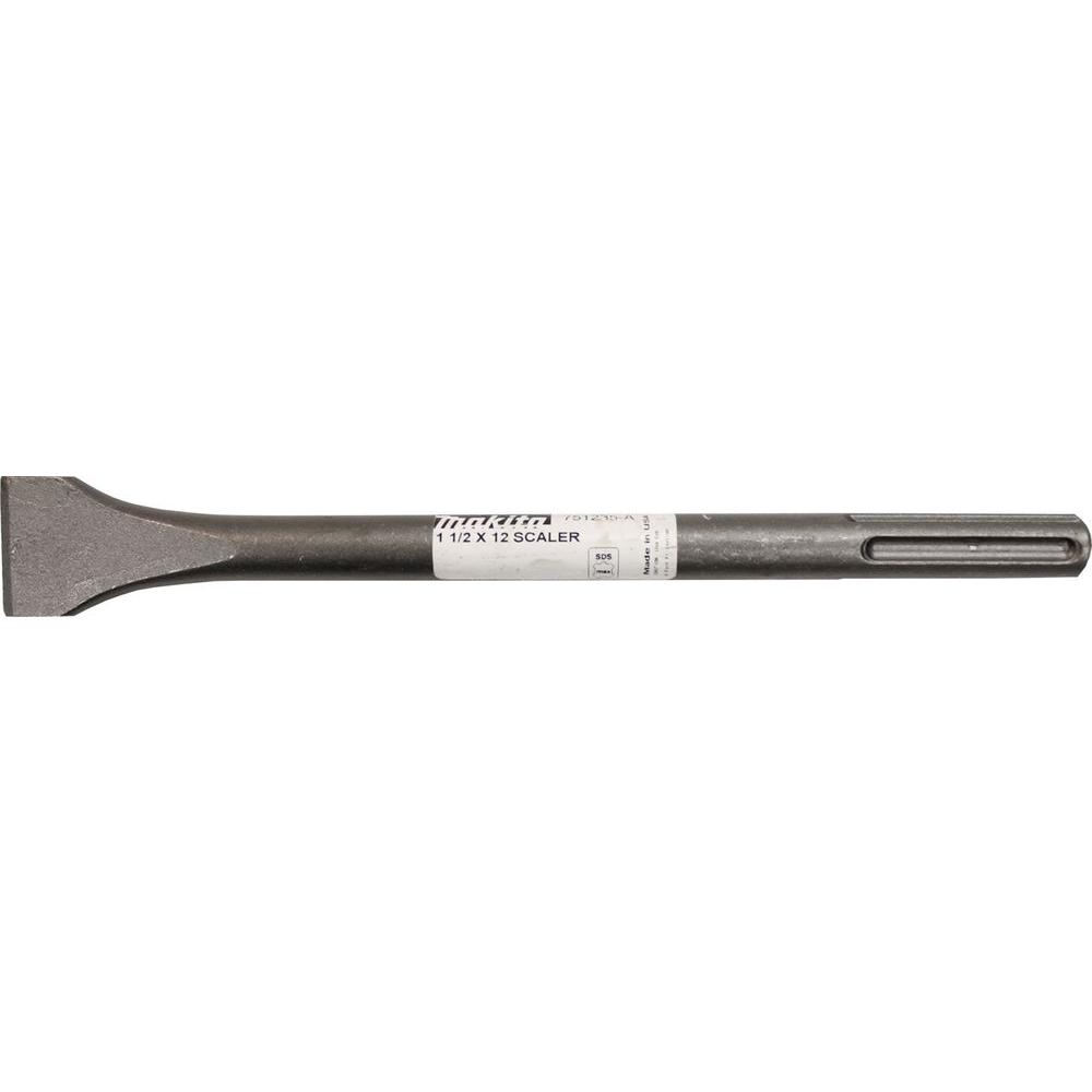 Makita 1-1/2 in. x 12. SDS-MAX Scaling Chisel-751235-A - The Home Depot