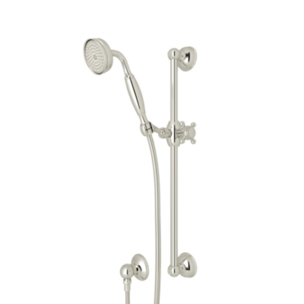 ROHL Country 1-Spray Wall Bar Shower Kit with Hand Shower in Polished ...