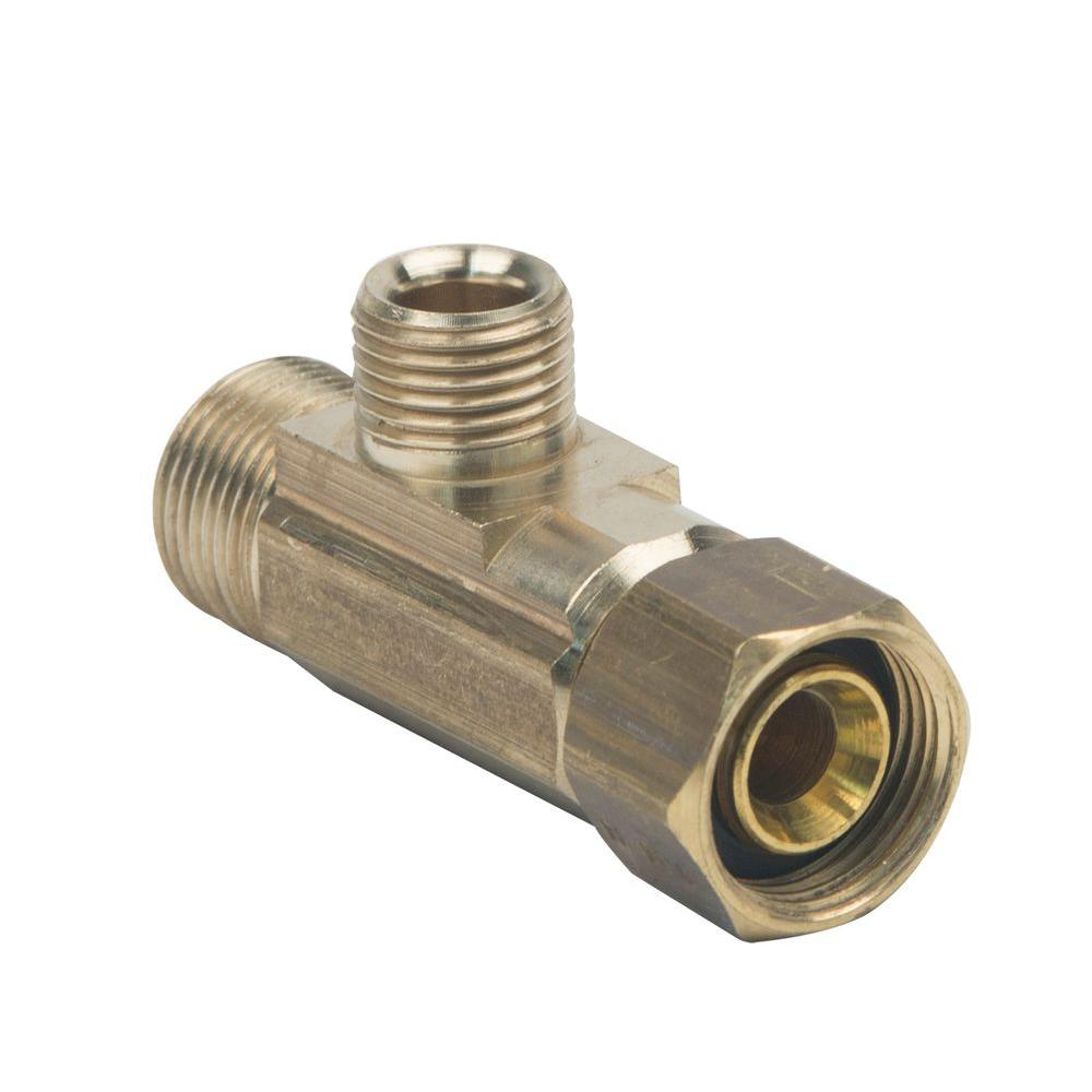 3 8 In X 3 8 In X 1 4 In Compression X Compression T Fitting CT2