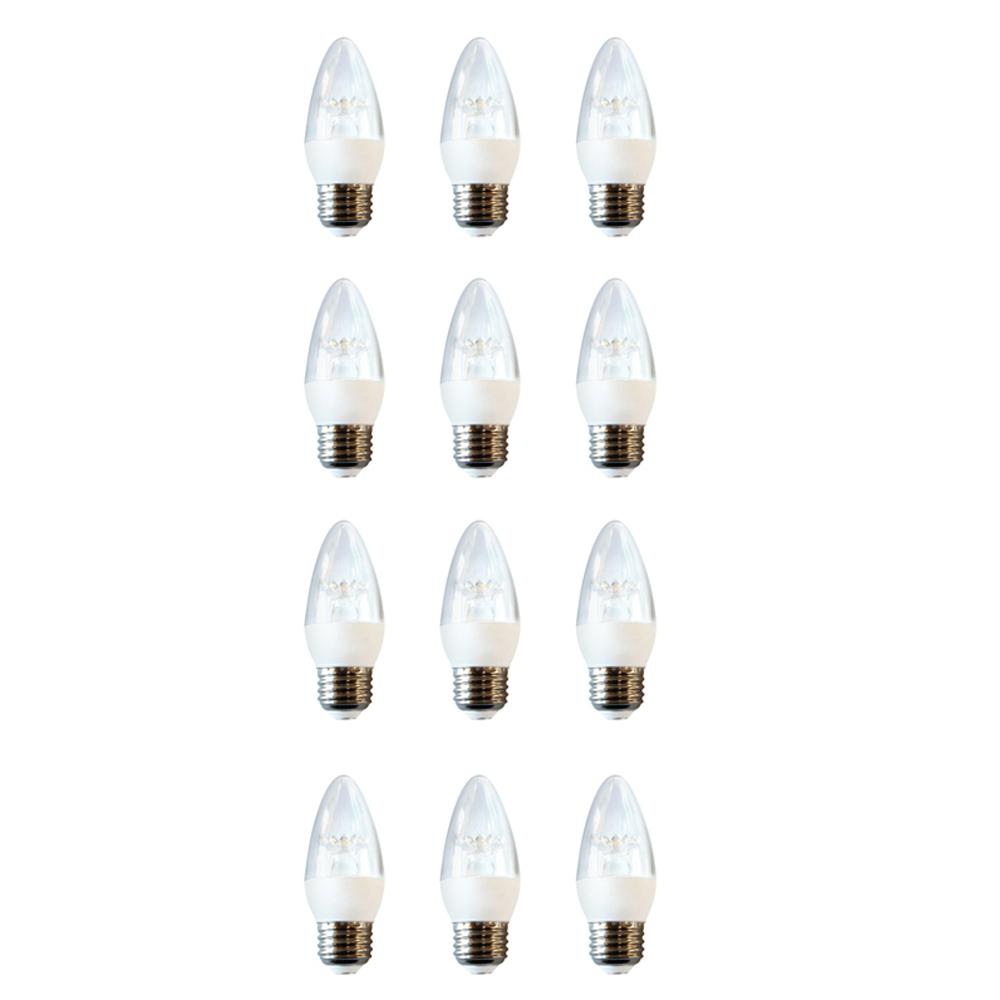 EcoSmart 40-Watt Equivalent B11 Dimmable Energy Star LED Light Bulb ...