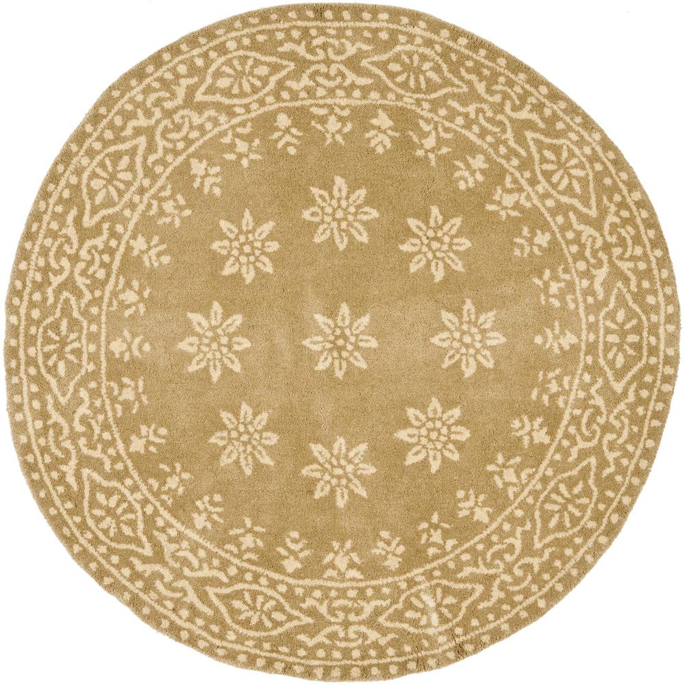 Safavieh Martha Stewart Spud 4 ft. x 4 ft. Round Area Rug-MSR4538C-4R ...
