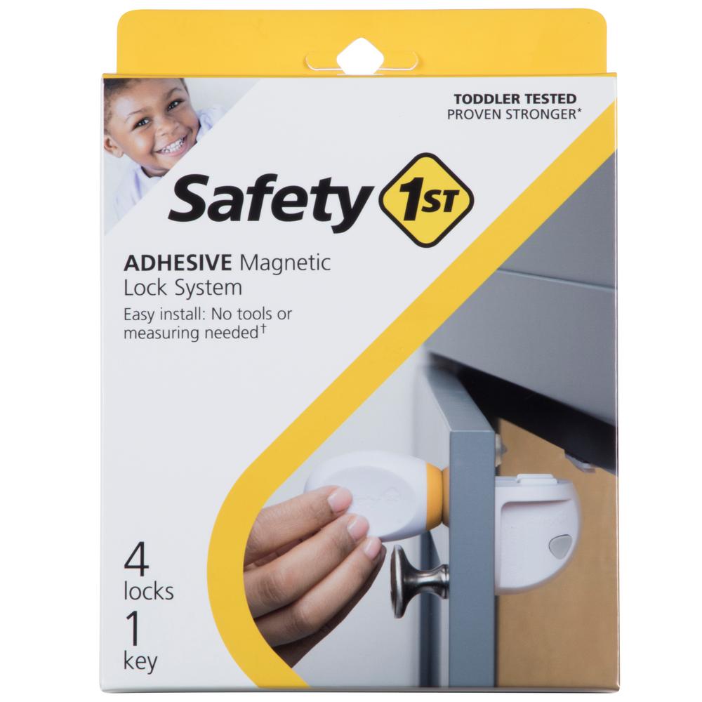 Safety 1st Adhesive Magnetic Lock System (5-Piece)-HS293 - The Home Depot