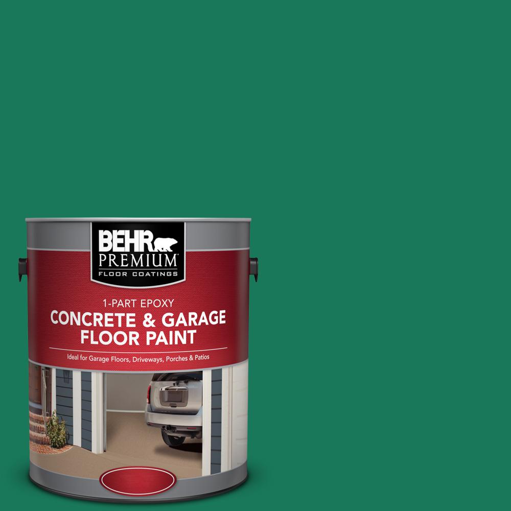 BEHR Premium 1 gal. #OSHA-2 Osha Safety GREEN 1-Part Epoxy Concrete and ... BEHR Premium 1 gal. #OSHA-2 Osha Safety GREEN 1-Part Epoxy Concrete and ...
