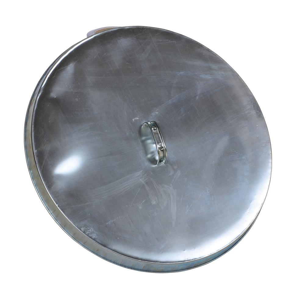 Vestil Open Head Galvanized Drum Cover with Handle-DC-245-H - The Home ...