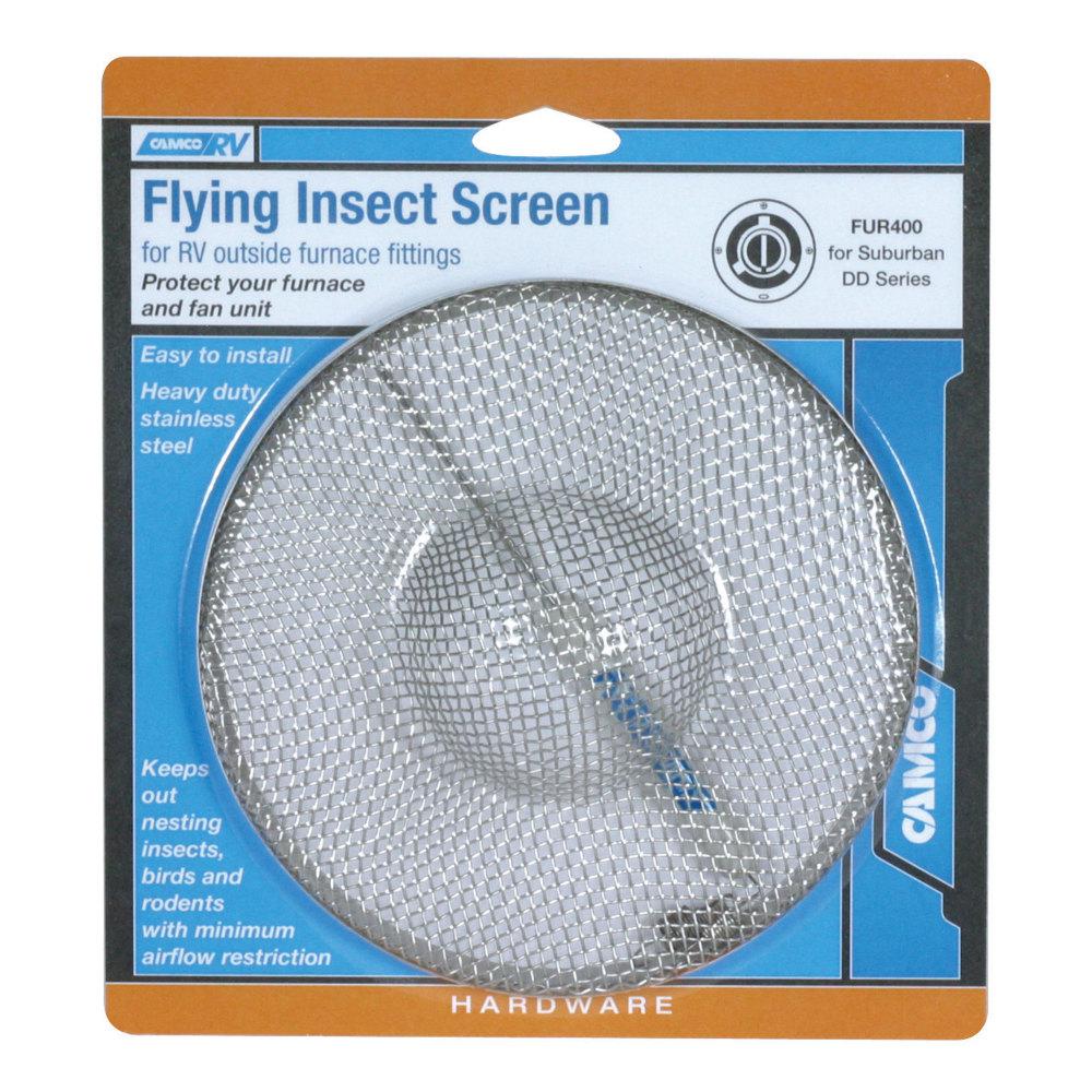 Camco Insect Screen For RV Furnace and Fan Unit Outside Fittings ...