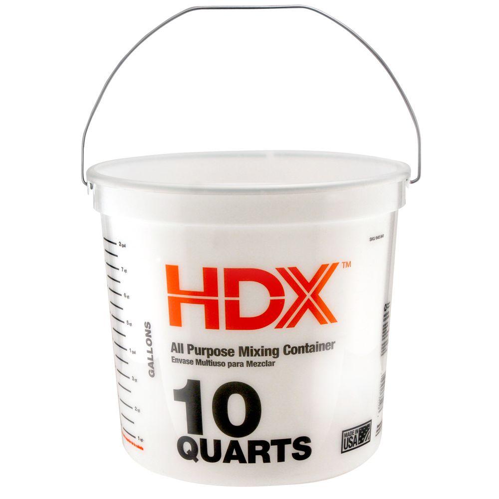 HDX 10 Qt Natural Multi Mix Container 3 Pack 210217 The Home Depot HDX 10 Qt Natural Multi Mix Container 3 Pack 210217 The Home Depot