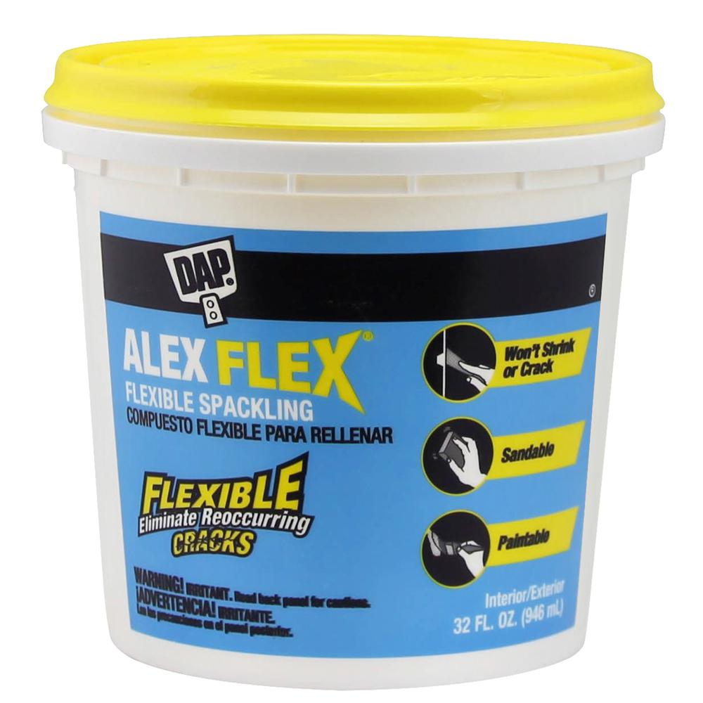 DAP Alex Flex 32 oz. High Performance Spackling Paste (8-Pack ...