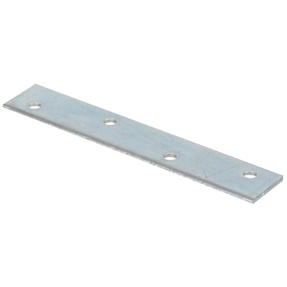 Hardware Essentials 12 x 1-1/8 in. Zinc Plated Mending Plate (5-Pack ...