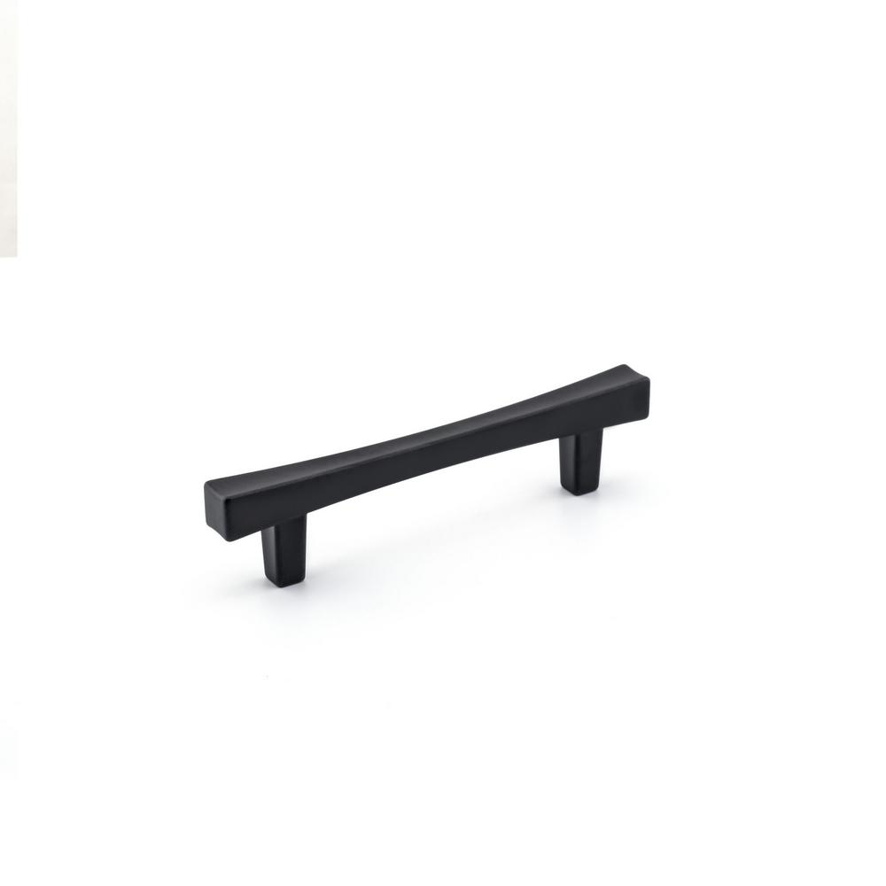 Richelieu Hardware Transitional 10-1/8 in. (256 mm) Matte Black Cabinet ...