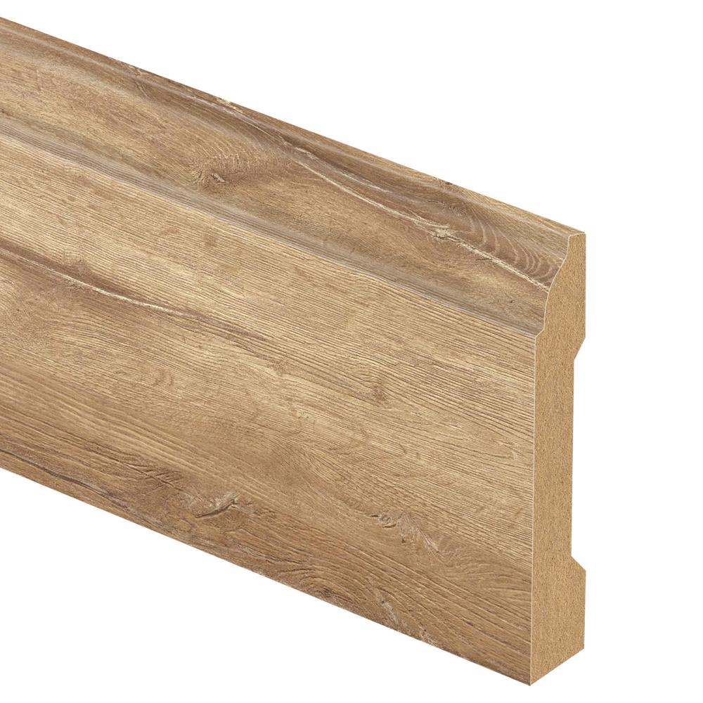 Zamma Biscayne Washed Oak 9/16 in. Thick x 3-1/4 in. Wide x 94 in ...