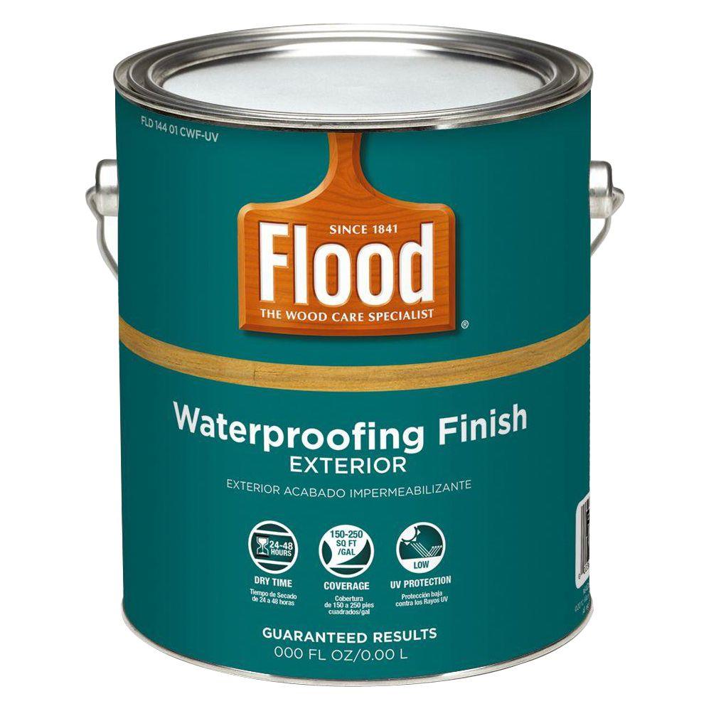 Flood 1-gal. Natural Translucent Waterproofing Stain-FLD130-006-01 ...