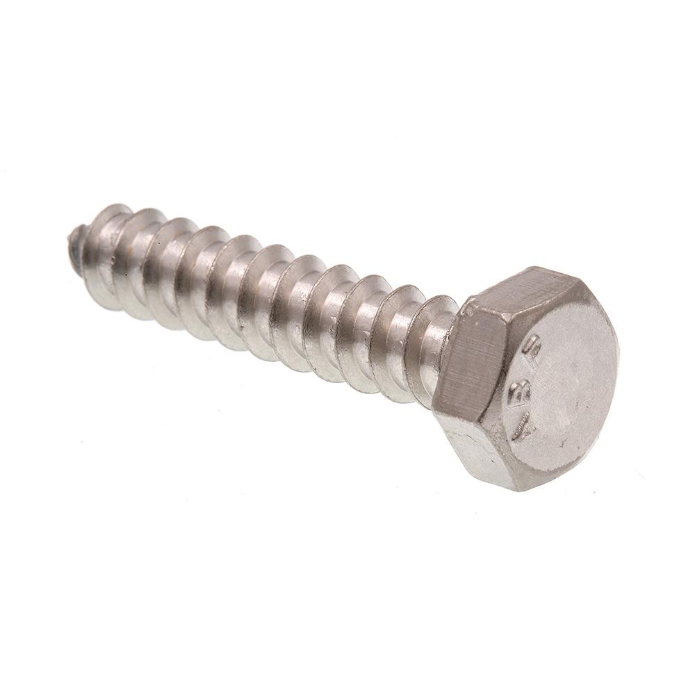 Prime-Line 5/16 in. x 1-1/2 in. Grade 18-8 Stainless Steel Hex Lag ...