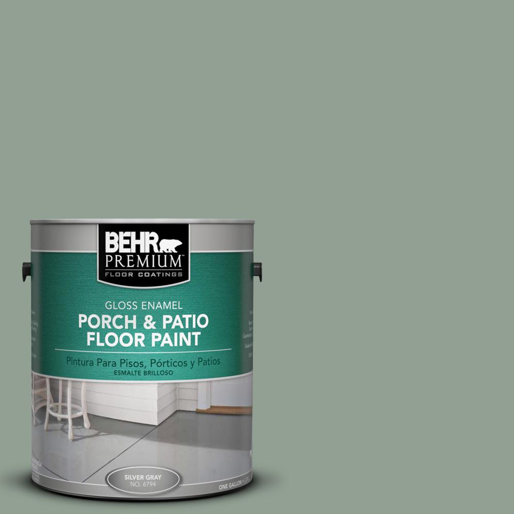 BEHR Premium 1 gal. #N400-4 Forest Path Gloss Enamel Interior/Exterior ...