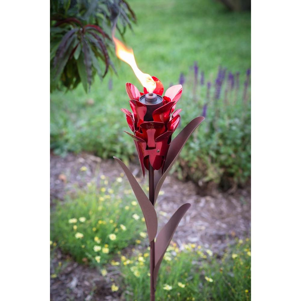 Anywhere Fireplace Cone Shaped Stainless Steel Garden Torch (Pack of 2 ...