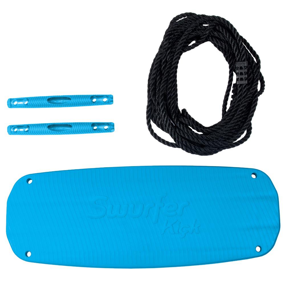 Swurfer Kick Blue Stand Up Tree Swing with Rope-SW-KICK-B - The Home Depot