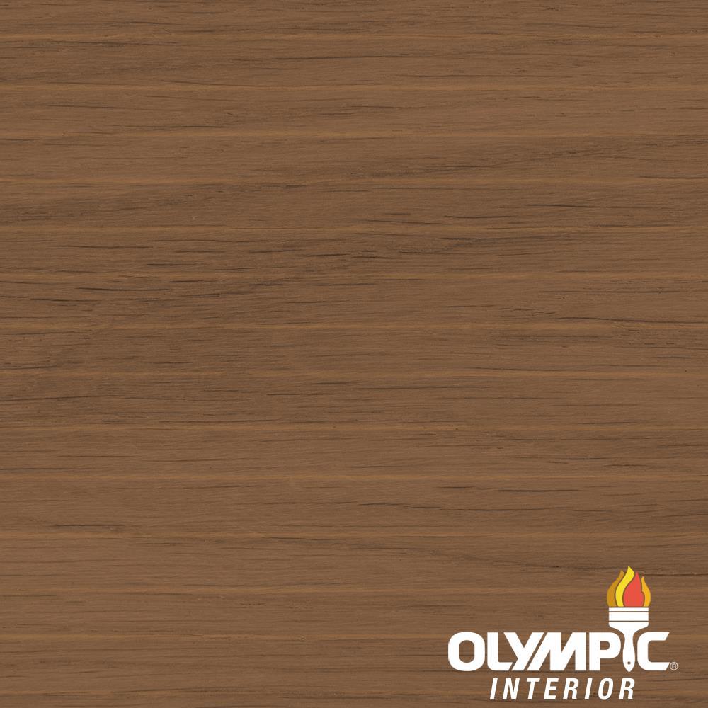 Olympic 1-gal. English Chestnut Semi-Transparent Oil-Based Wood Finish ...