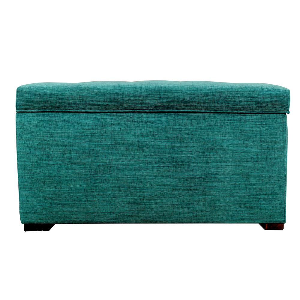 MJL Furniture Designs Angela Lucky Turquoise Button Tufted Upholstered ...