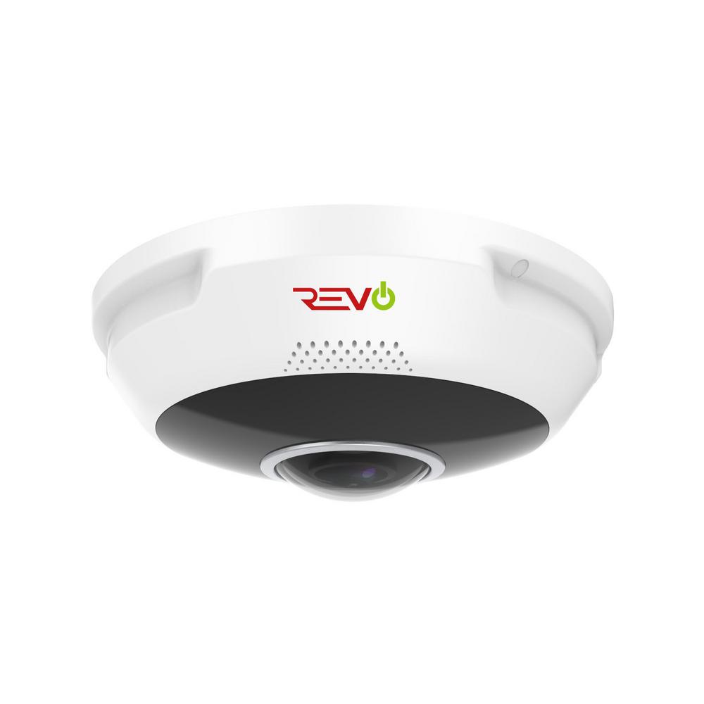 Revo Ultra Plus HD 4K IP Indoor/Outdoor Audio Capable Fisheye Dome ...